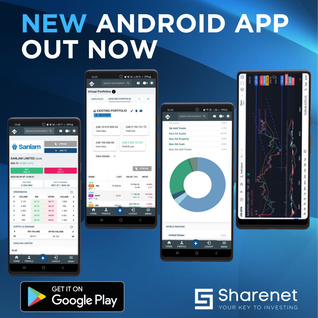 SHARENET - Your Key To Investing on The JSE Securities Exchange - South ...